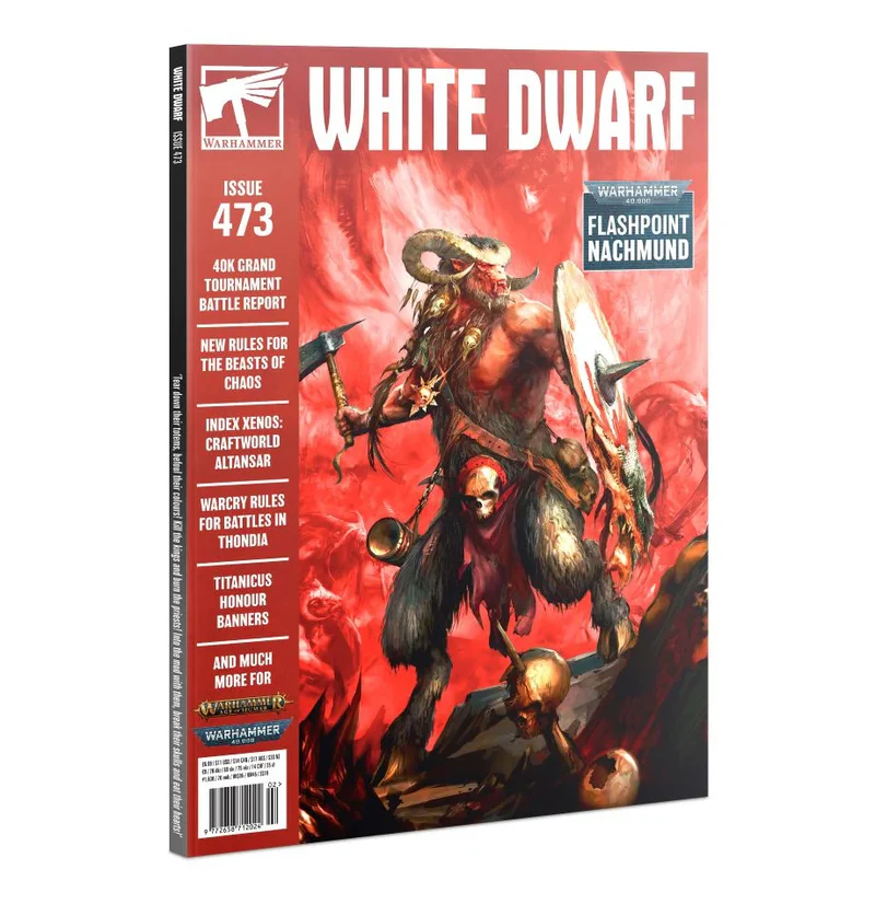 White Dwarf – ISSUE 473 – Warhammer – Dragones, dados y más